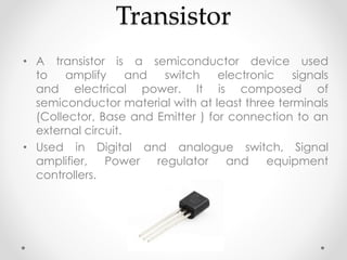 Light Sensor (Auto Light on off) | PPTX