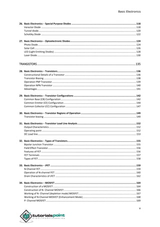 Basic electronics tutorial | PDF