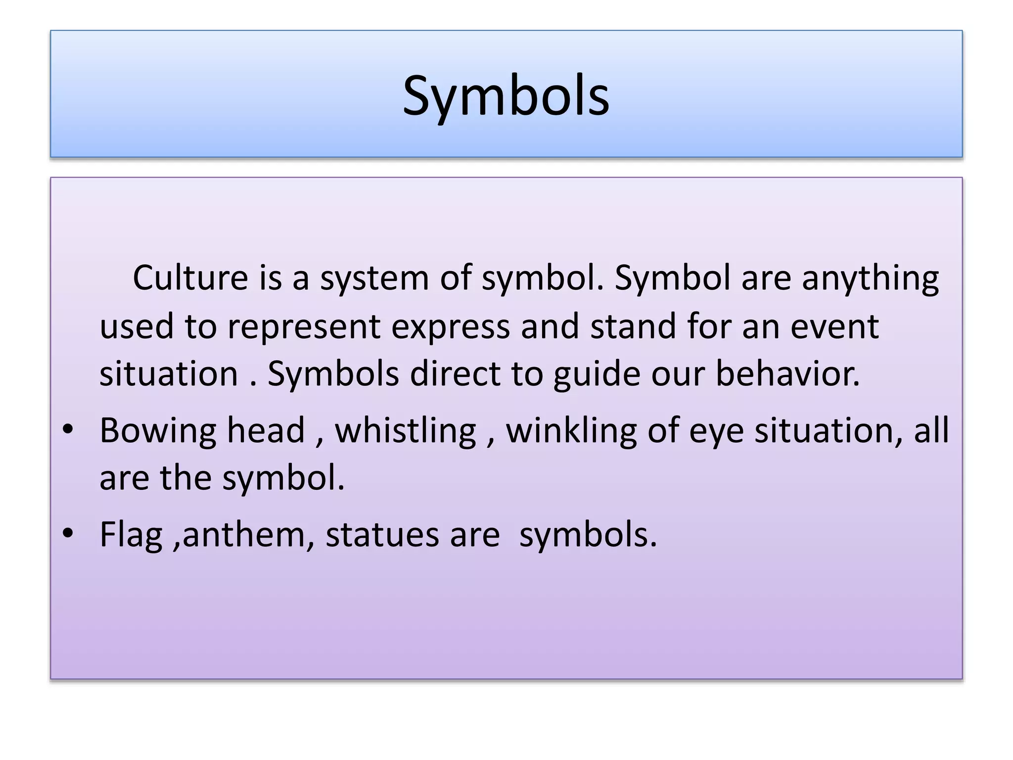 Basic element of culture | PPTX