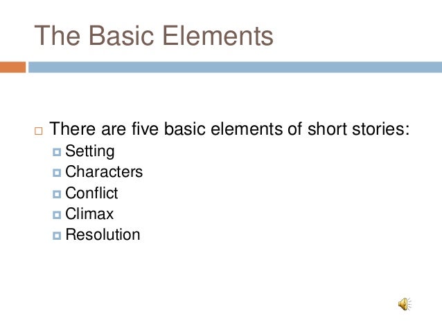 Basic elements