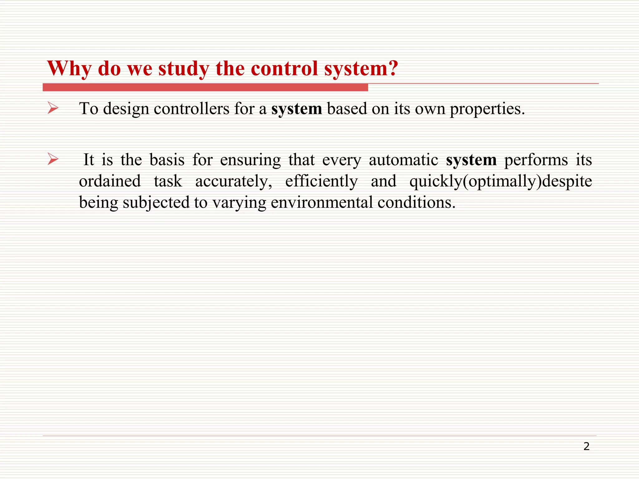 Basic elements in control systems | PPT
