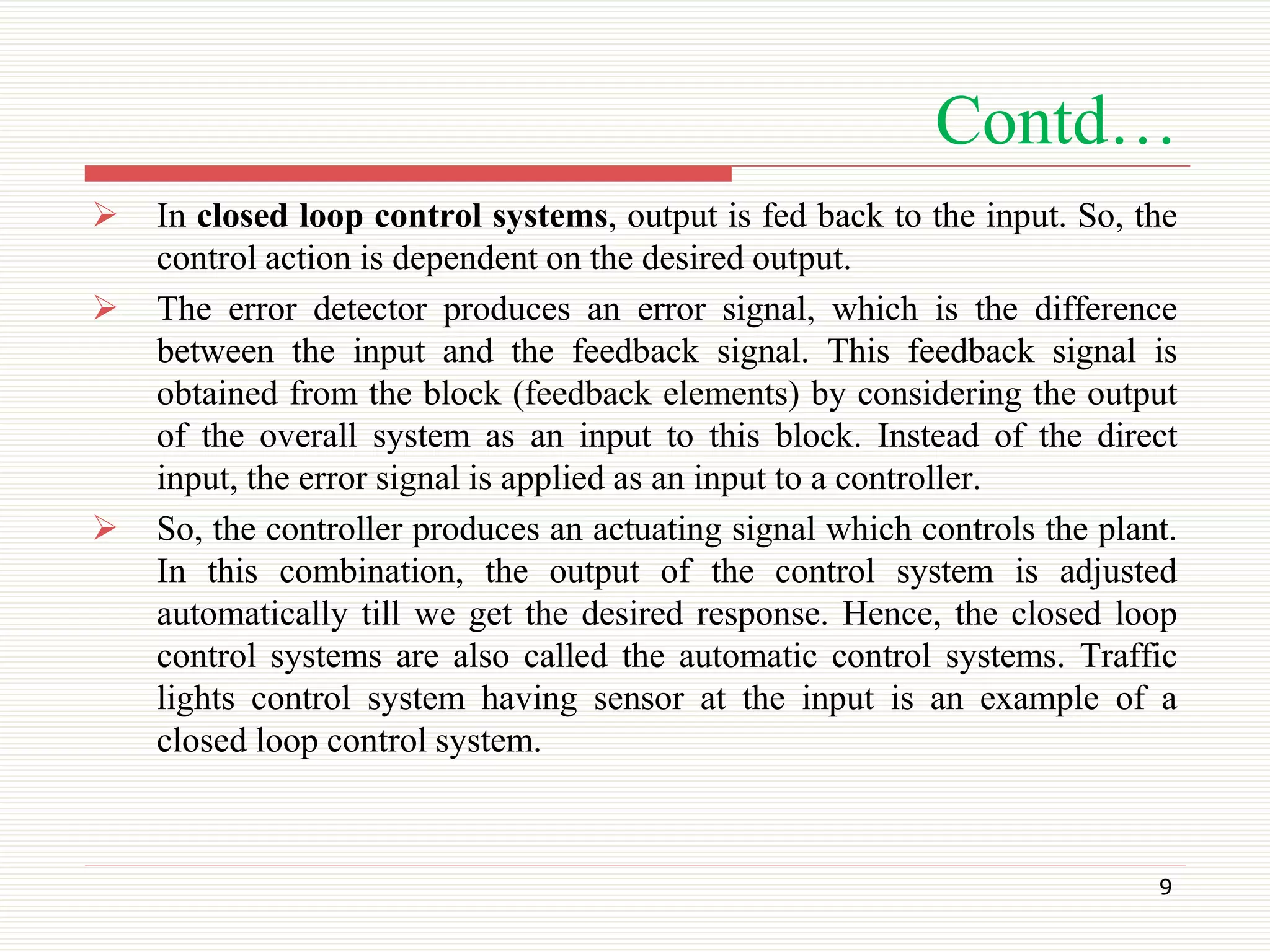 Basic elements in control systems | PPT