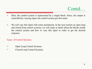 Basic elements in control systems | PPT