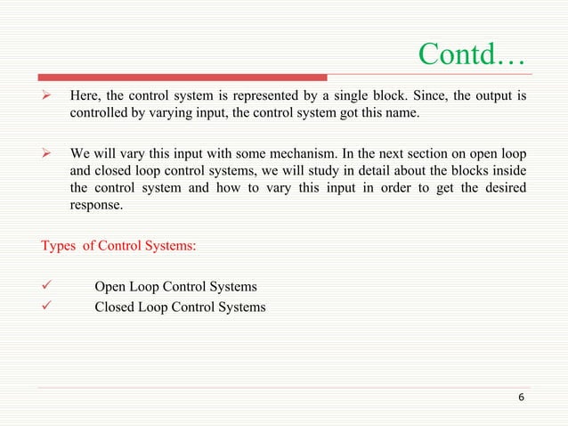 Basic elements in control systems | PPT