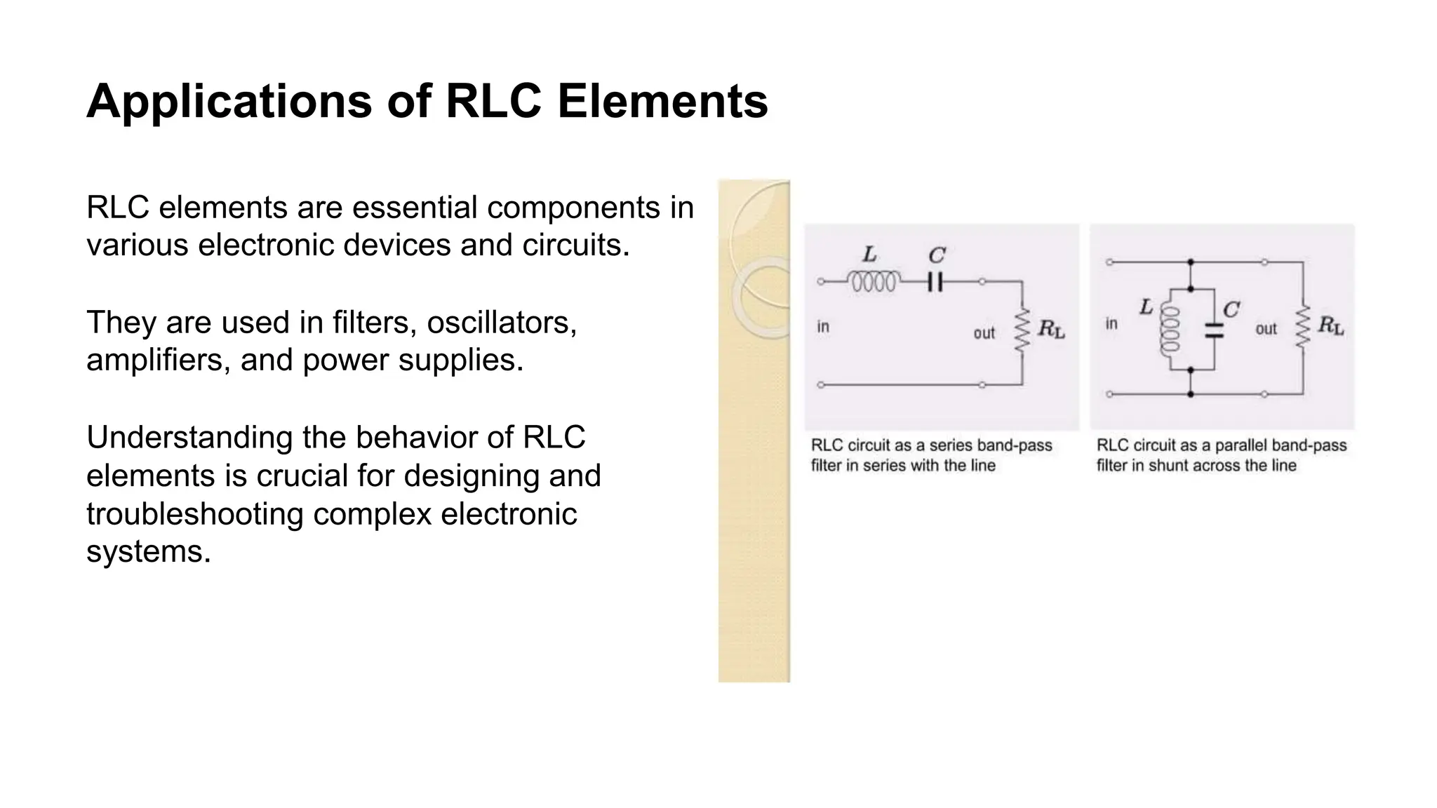 Basic Elements In RLC.pptxdjfjfjdjejsjdjdj | PPTX