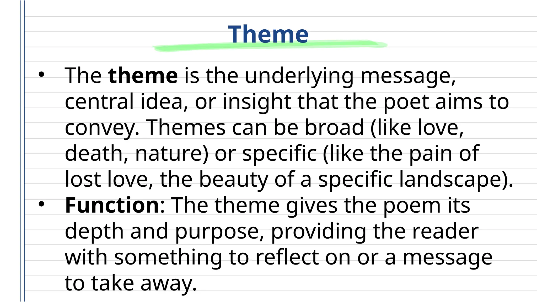 Basic Elements of a Poem Grade 7 Lesson.pptx