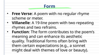 Basic Elements of a Poem Grade 7 Lesson.pptx
