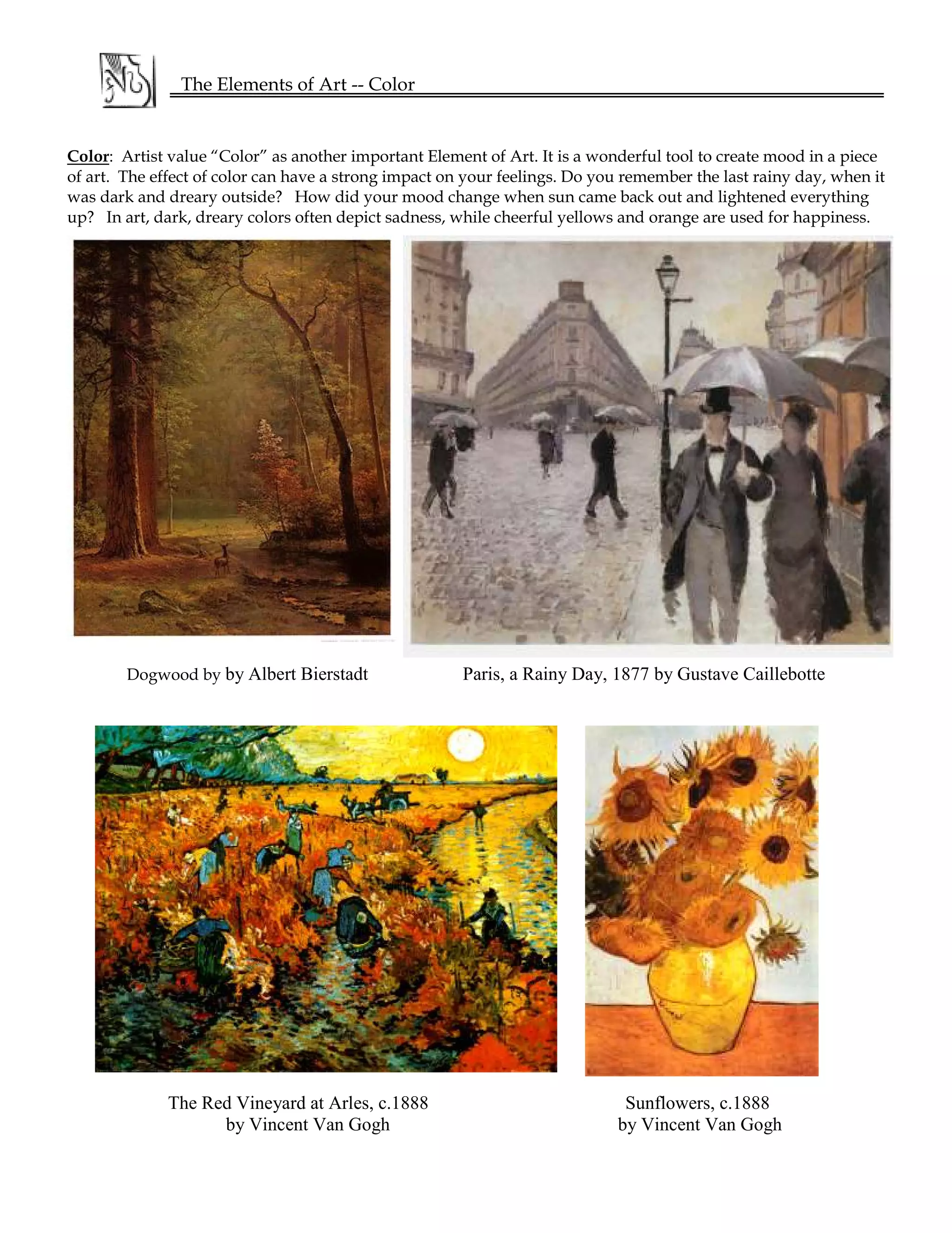 Basic elements of arts | PDF