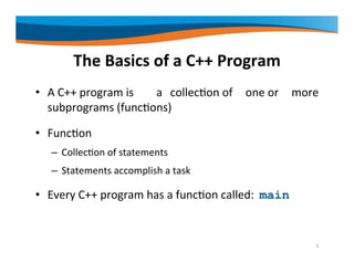 Basic Elements of C++ | PDF