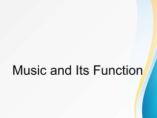 Basic Elements of Music | PPTX