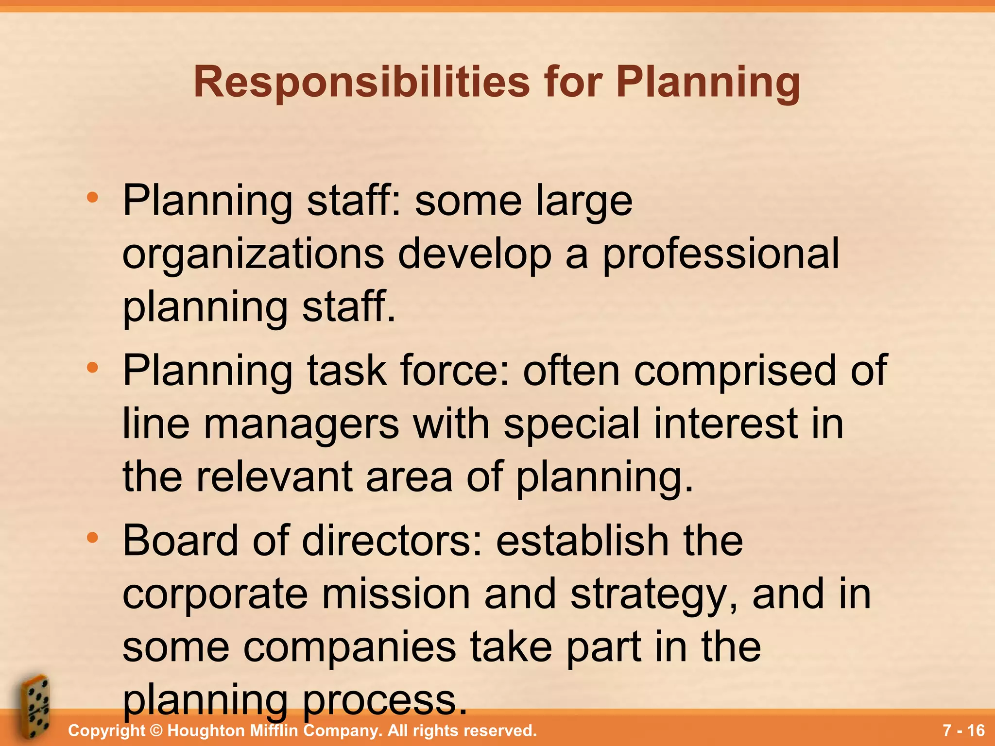 Basic elements of planning and decision making | PPT