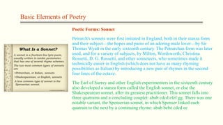 Basic elements of poetry | PPTX