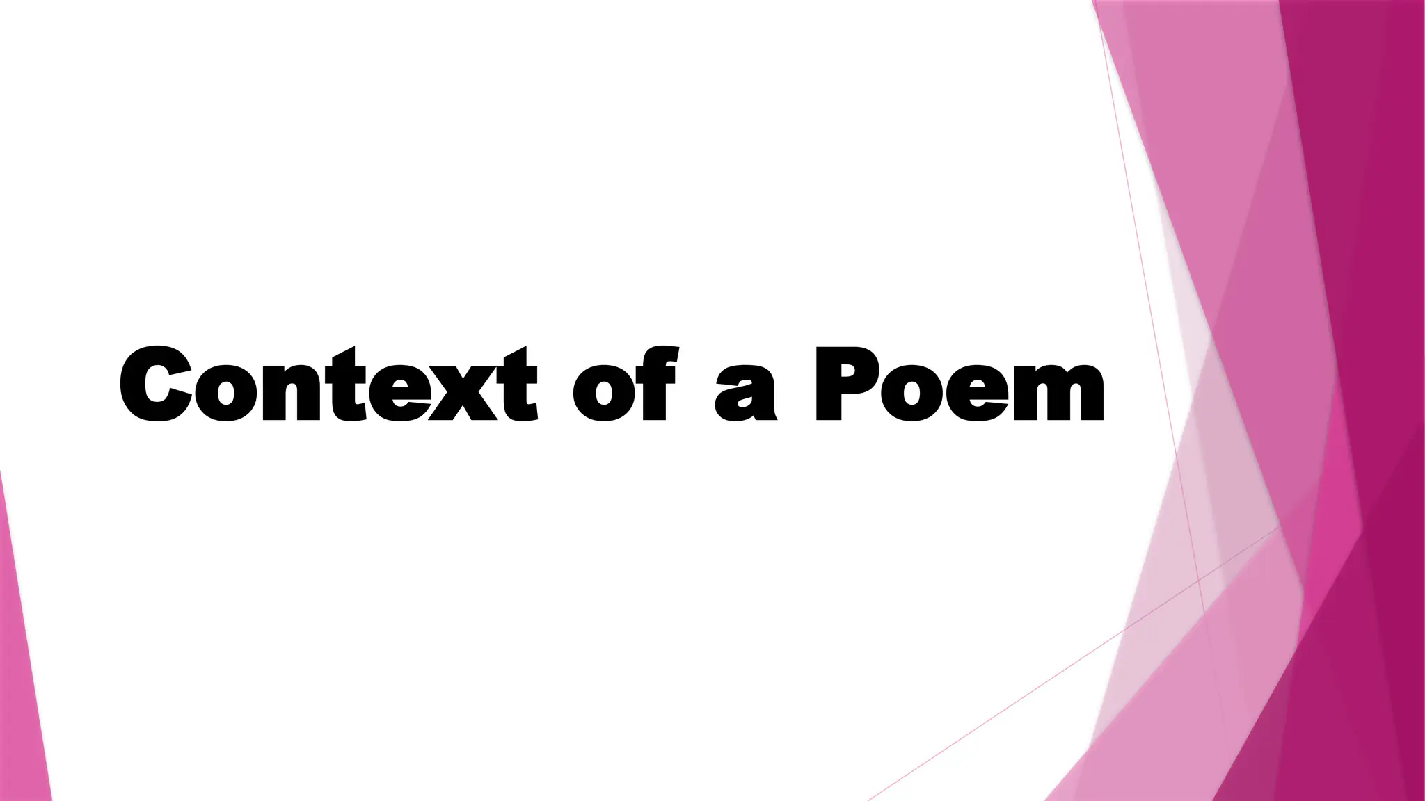 ENGLISH 7 LESSON_QUARTER 1BASIC ELEMENTS of POETRY | PPTX