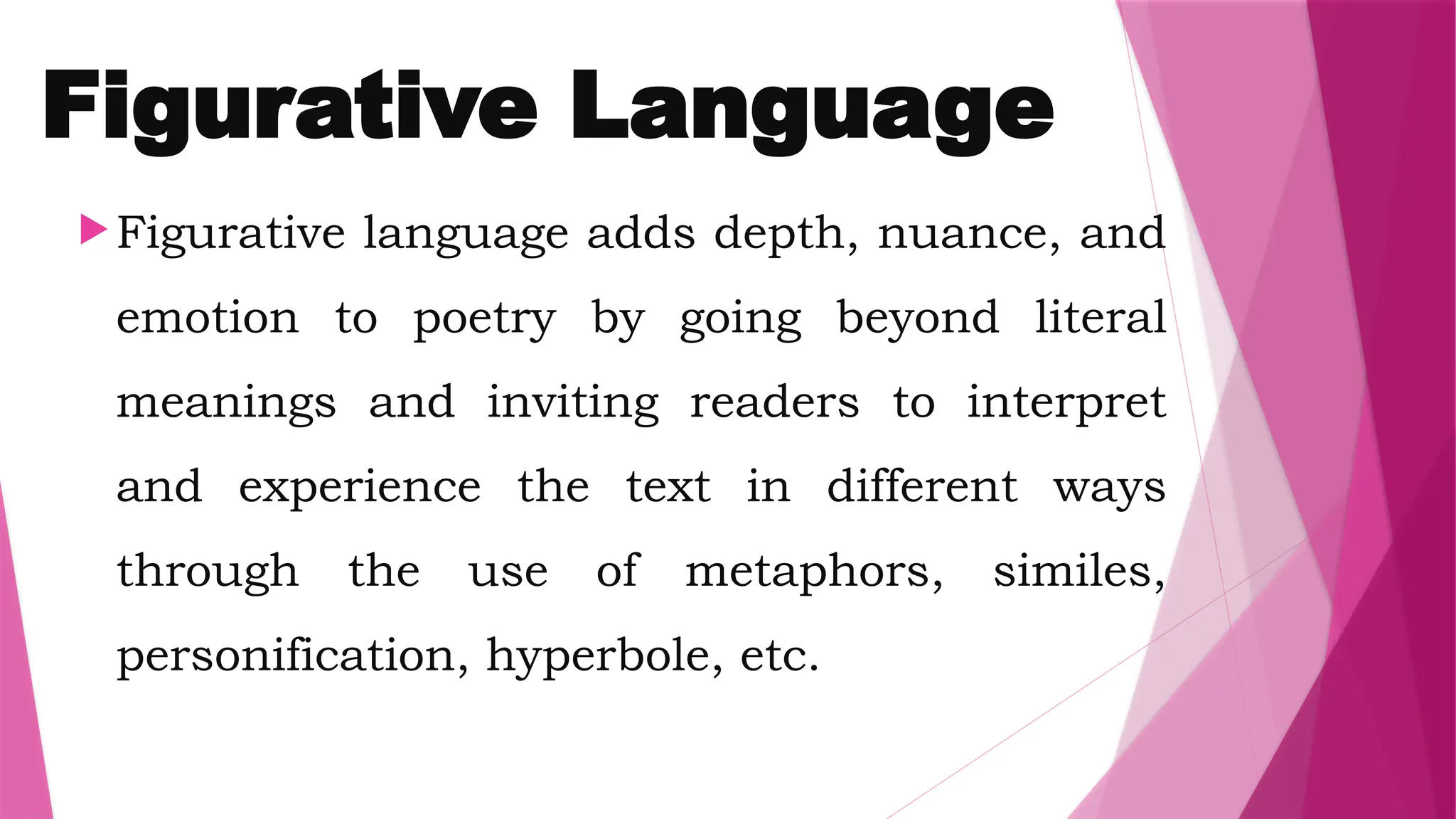 ENGLISH 7 LESSON_QUARTER 1BASIC ELEMENTS of POETRY | PPTX