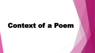 ENGLISH 7 LESSON_QUARTER 1BASIC ELEMENTS of POETRY | PPTX