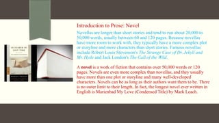 Basic Elements of Prose | PPTX