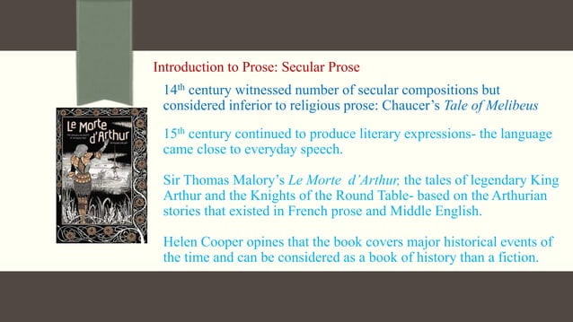 Basic Elements of Prose | PPTX