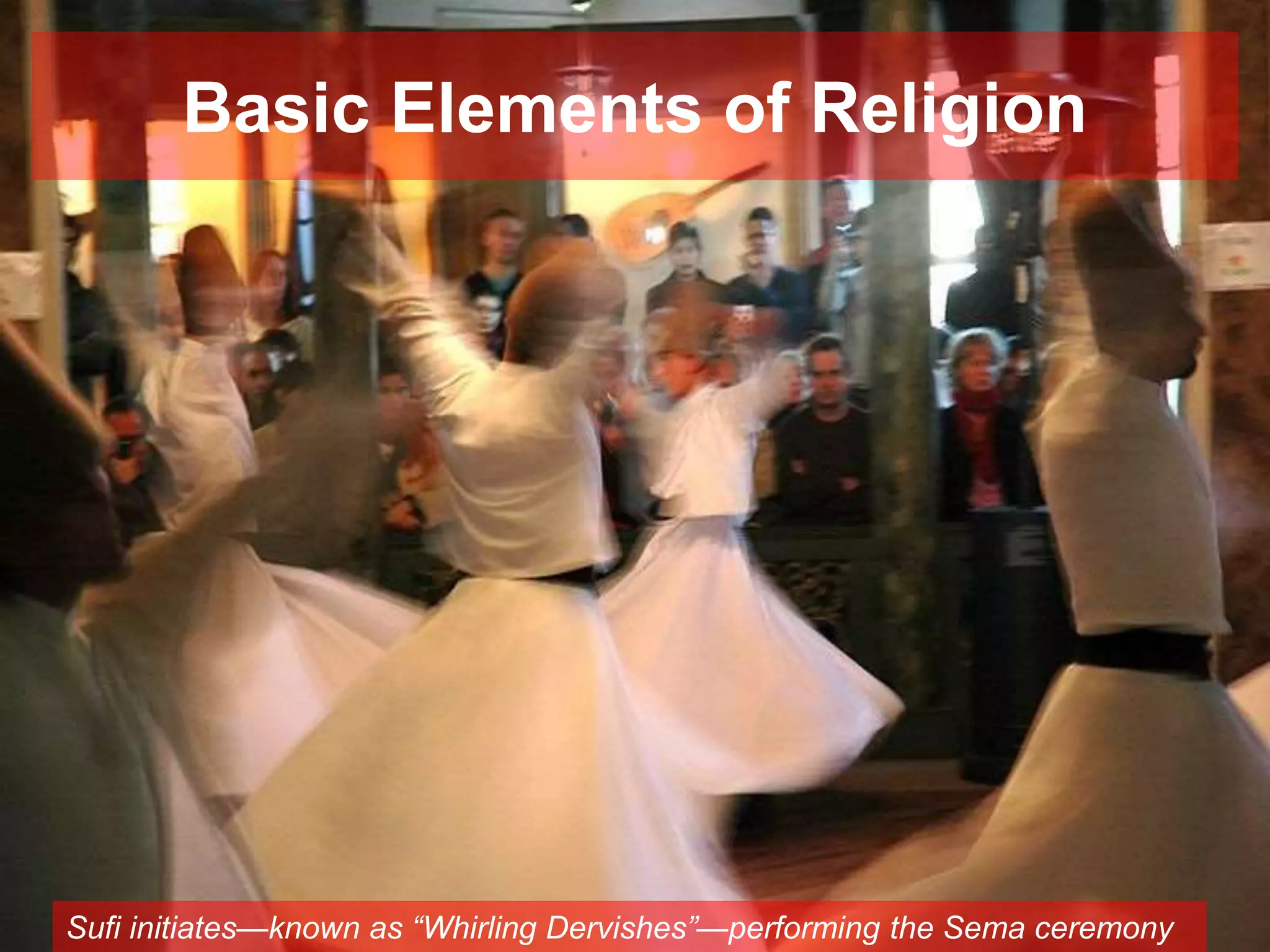 Basic elements of religion | PPTX