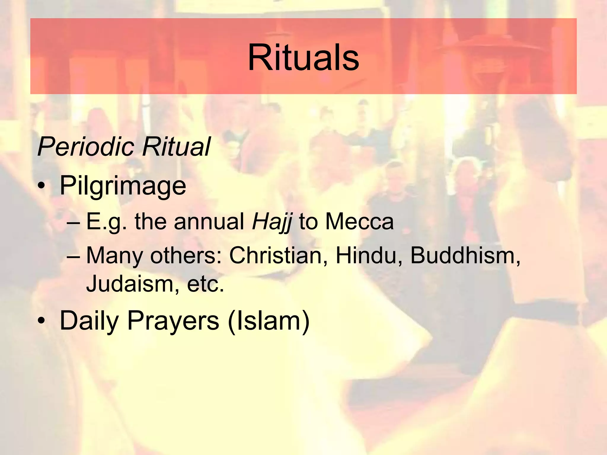 Basic elements of religion | PPTX
