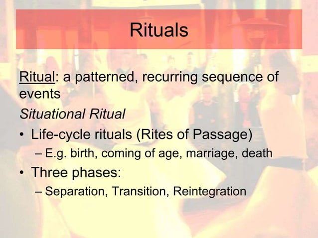 Basic elements of religion