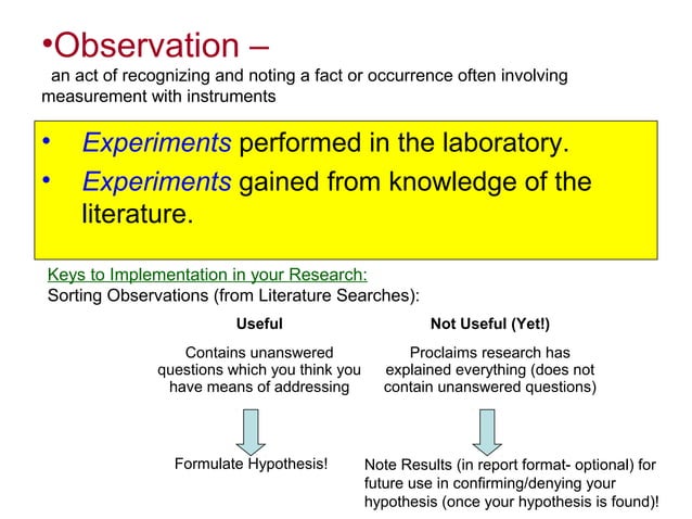 Basic elements of scientific concepts | PPT