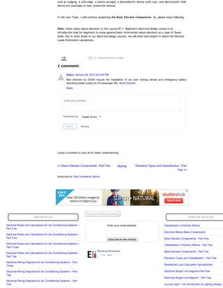 Basic Elevator Components - Part One ~ Electrical Knowhow.pdf