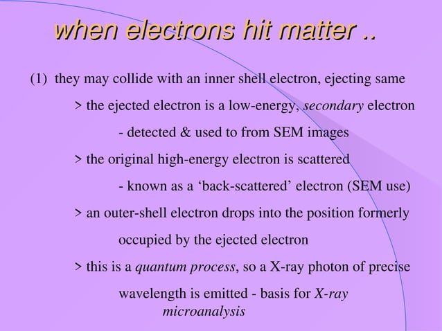 sem application and properties and tem applications and properties | PPT