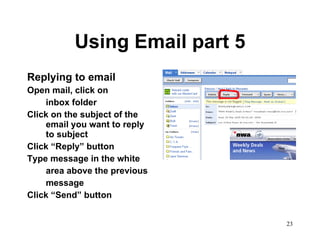 Basic email class_1 | PPT