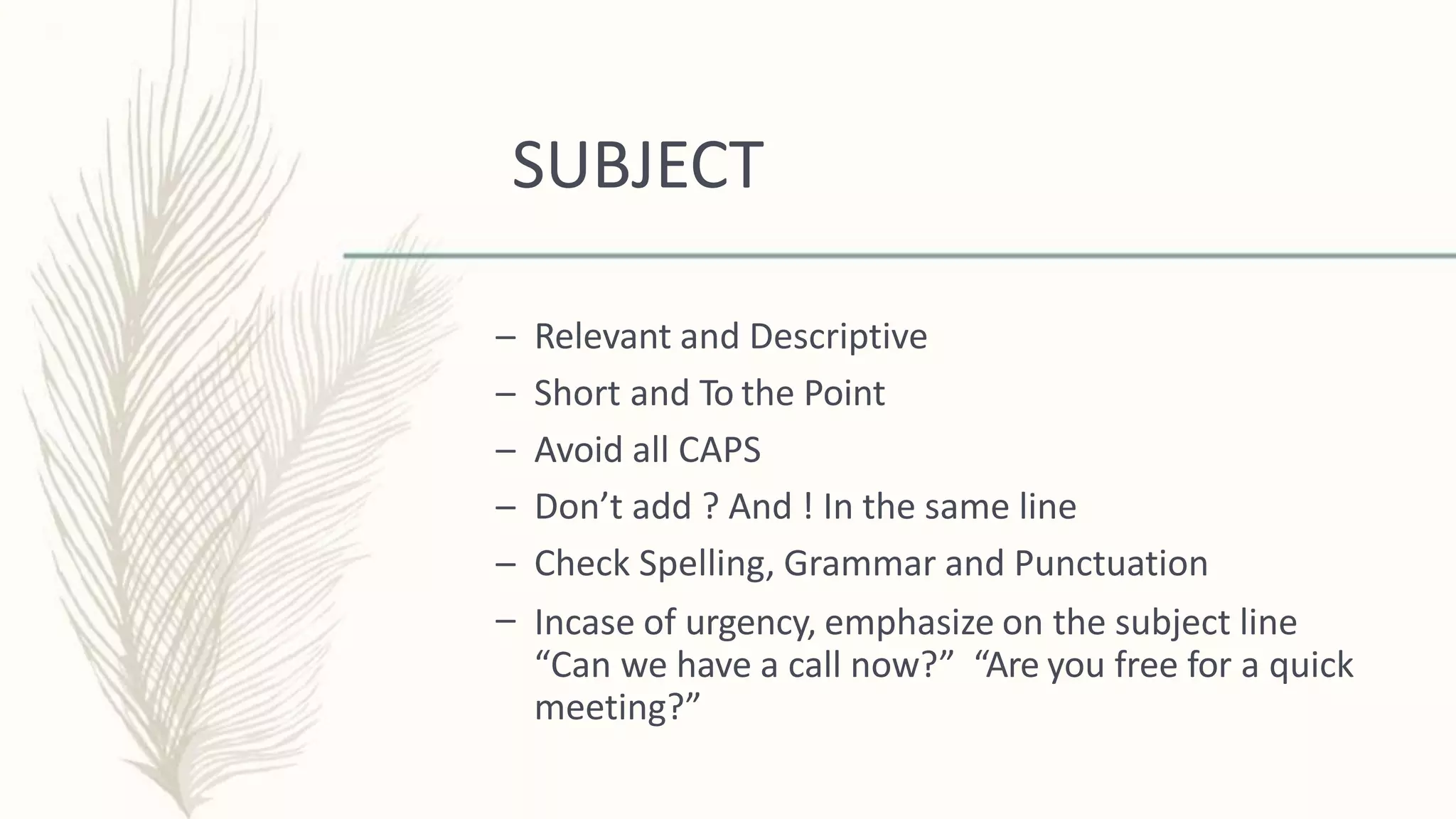 Basic Email Etiquette | PPTX