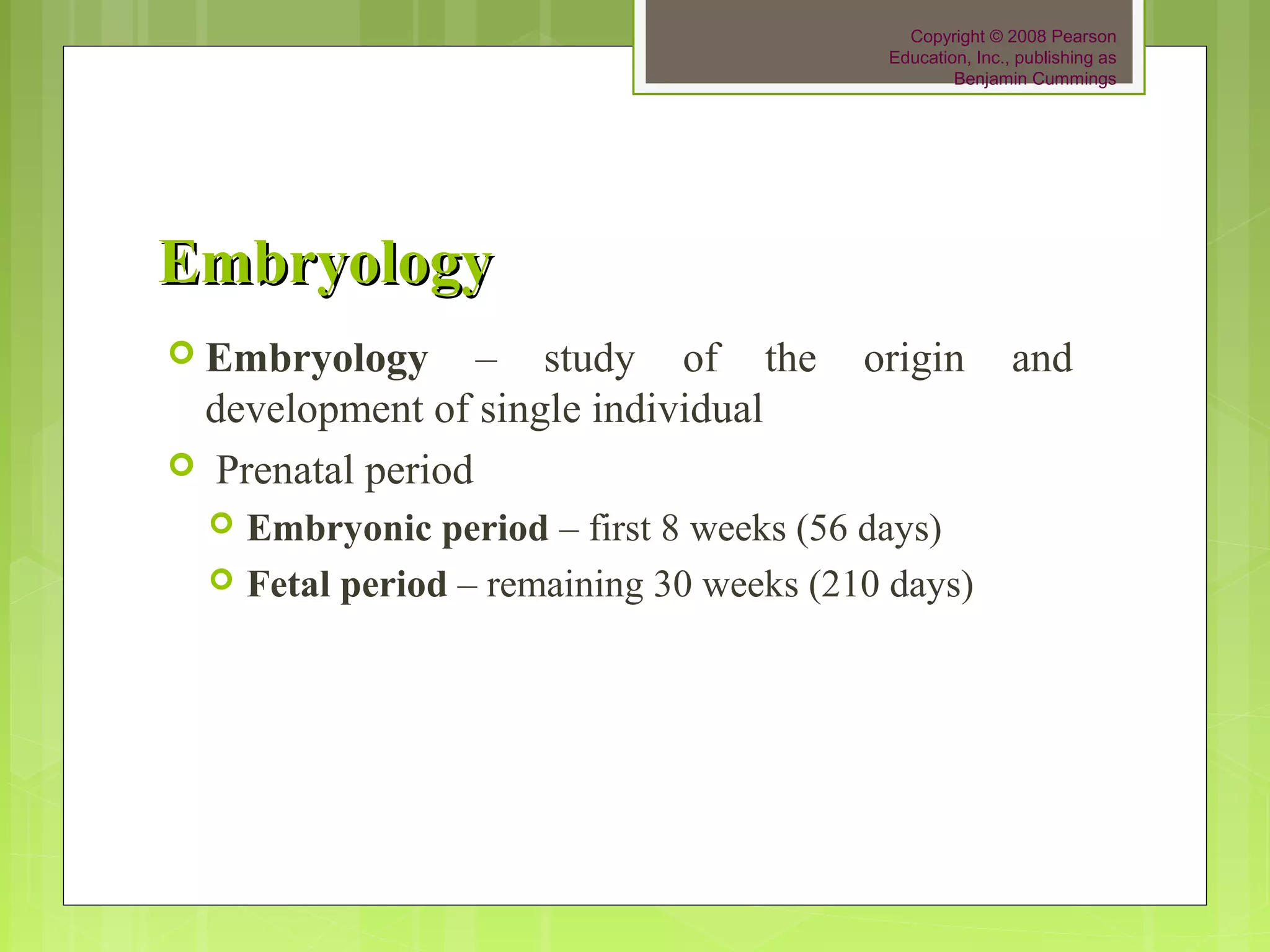 Basic embryology part i | PPT