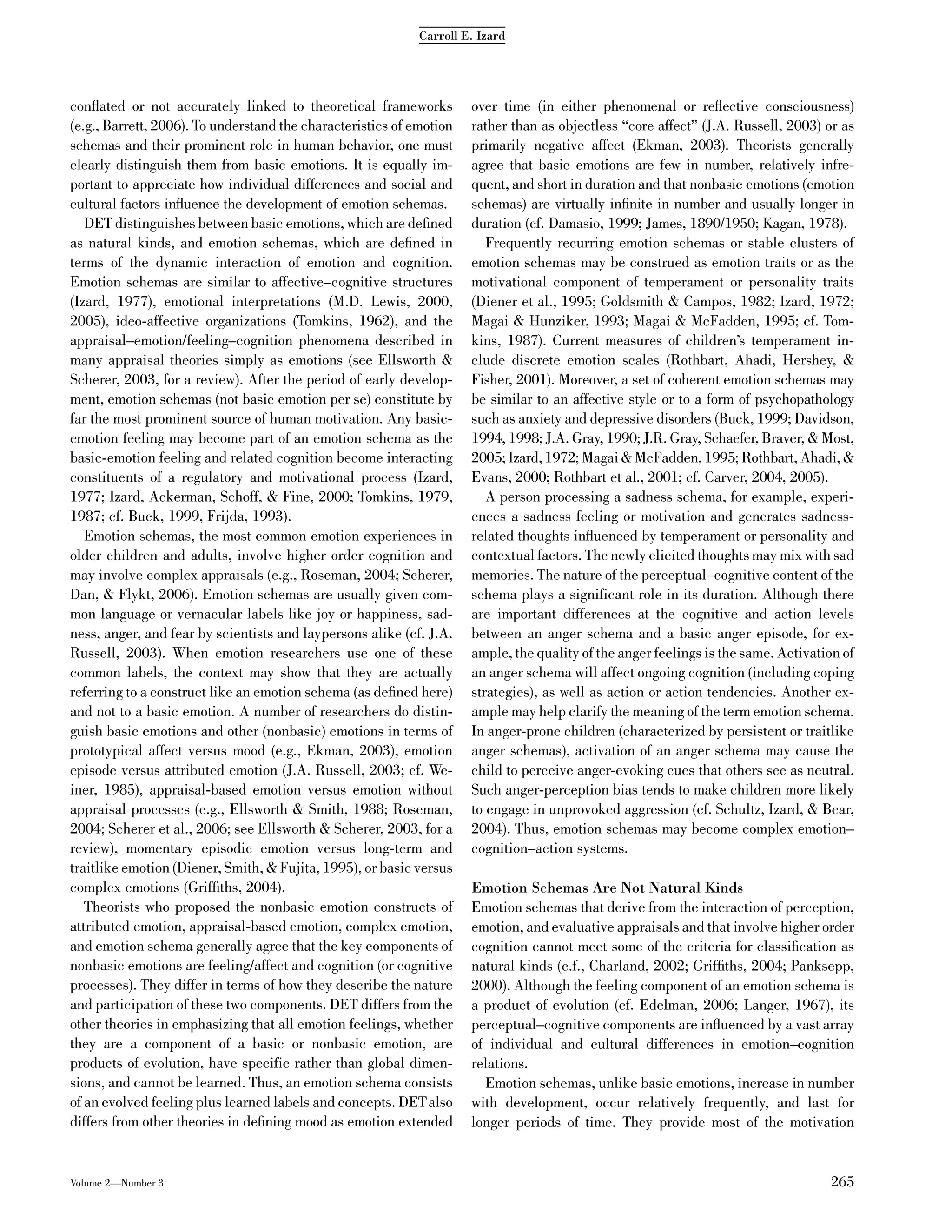 Basic emotions, natural kinds, emotion schemas, and a new paradigm | PDF