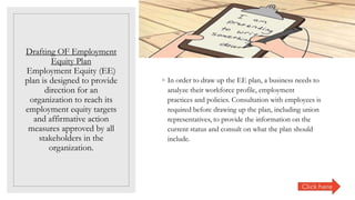 Dinah Mbatha Basic employment equity training 101 | PPTX