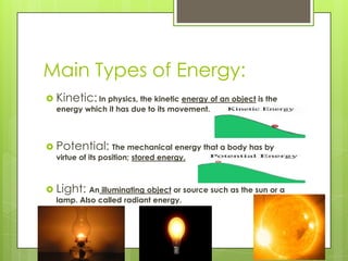 Basic energy powerpoint | PPTX