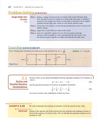 Basic engineering circuit analysis 9th irwin | PDF