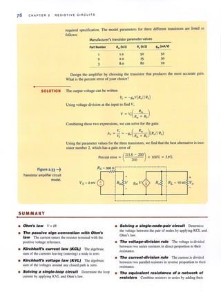 Basic engineering circuit analysis 9th irwin | PDF