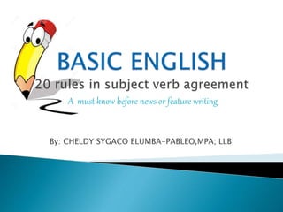 Basic english | PPTX