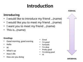 Basic English Course - Meeting 3 - Unit 1 | PPTX
