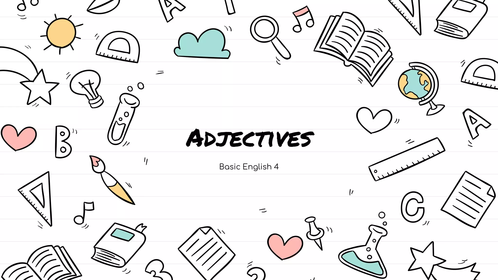 Basic English 4 - Adjectives .pptx