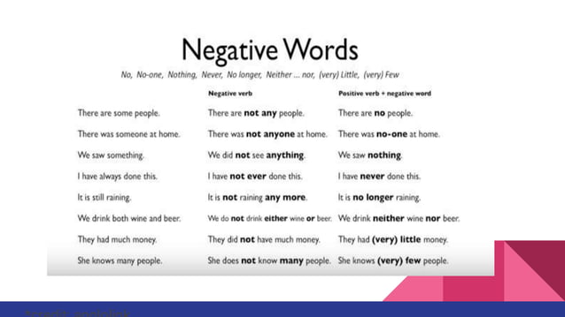 Basic English Beginner Session 3 - Negation in English - Ash Vyas | PPTX