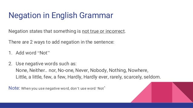 Basic English Beginner Session 3 - Negation in English - Ash Vyas