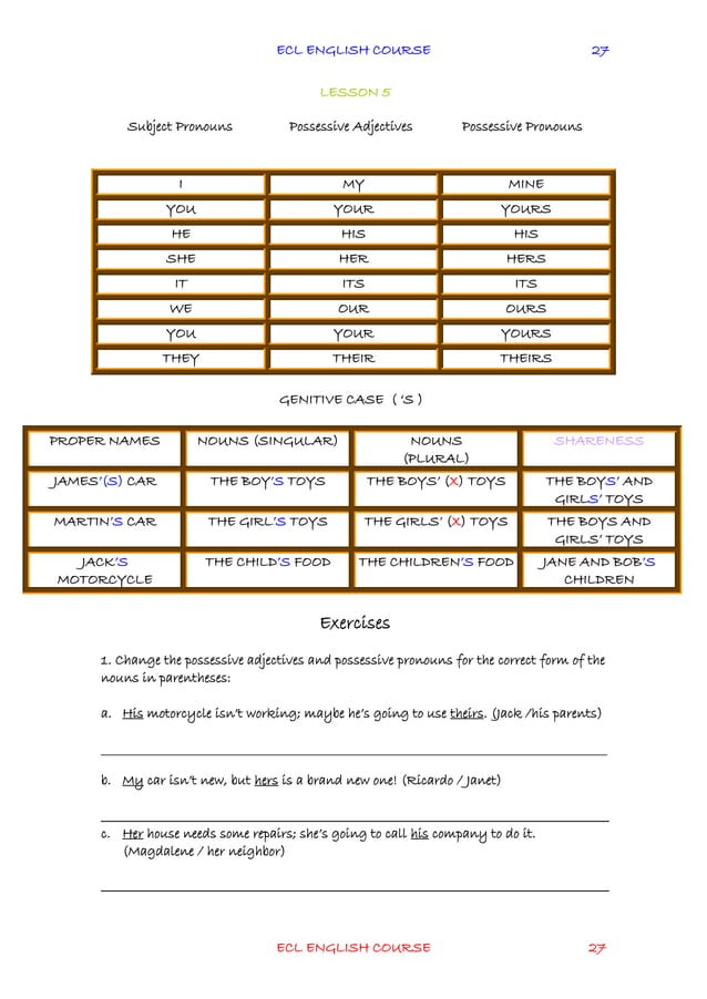 Basic english book and grammar | PDF