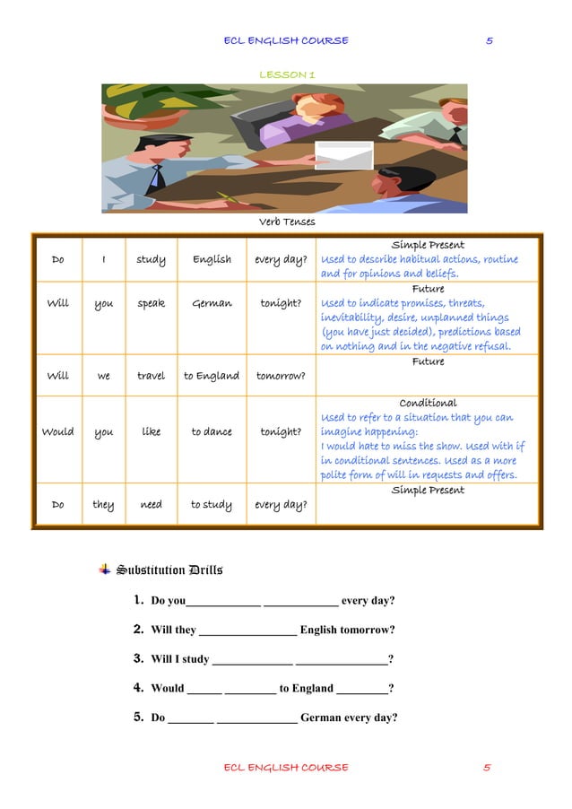 Basic english book and grammar | PDF