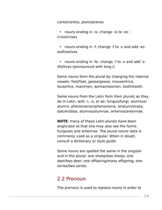 Basic English Grammar | PDF