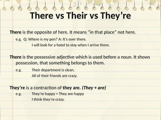 Basic English Grammar Presentation Sample | PPTX