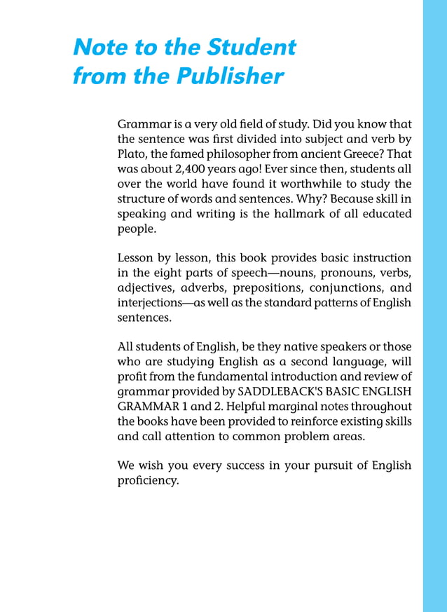 Basic english grammar book 2 | PDF