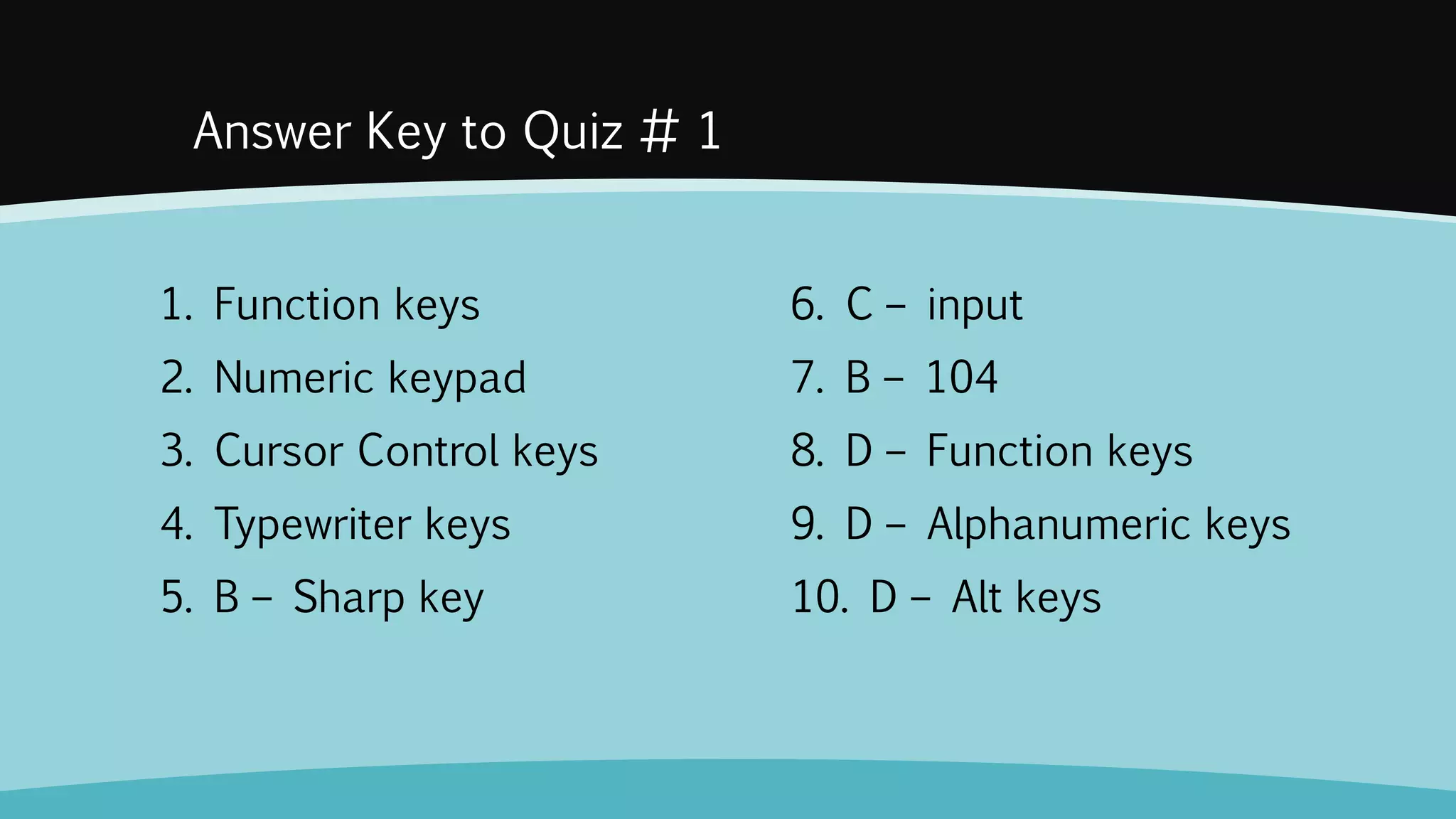 What is a Keyboard | PPTX