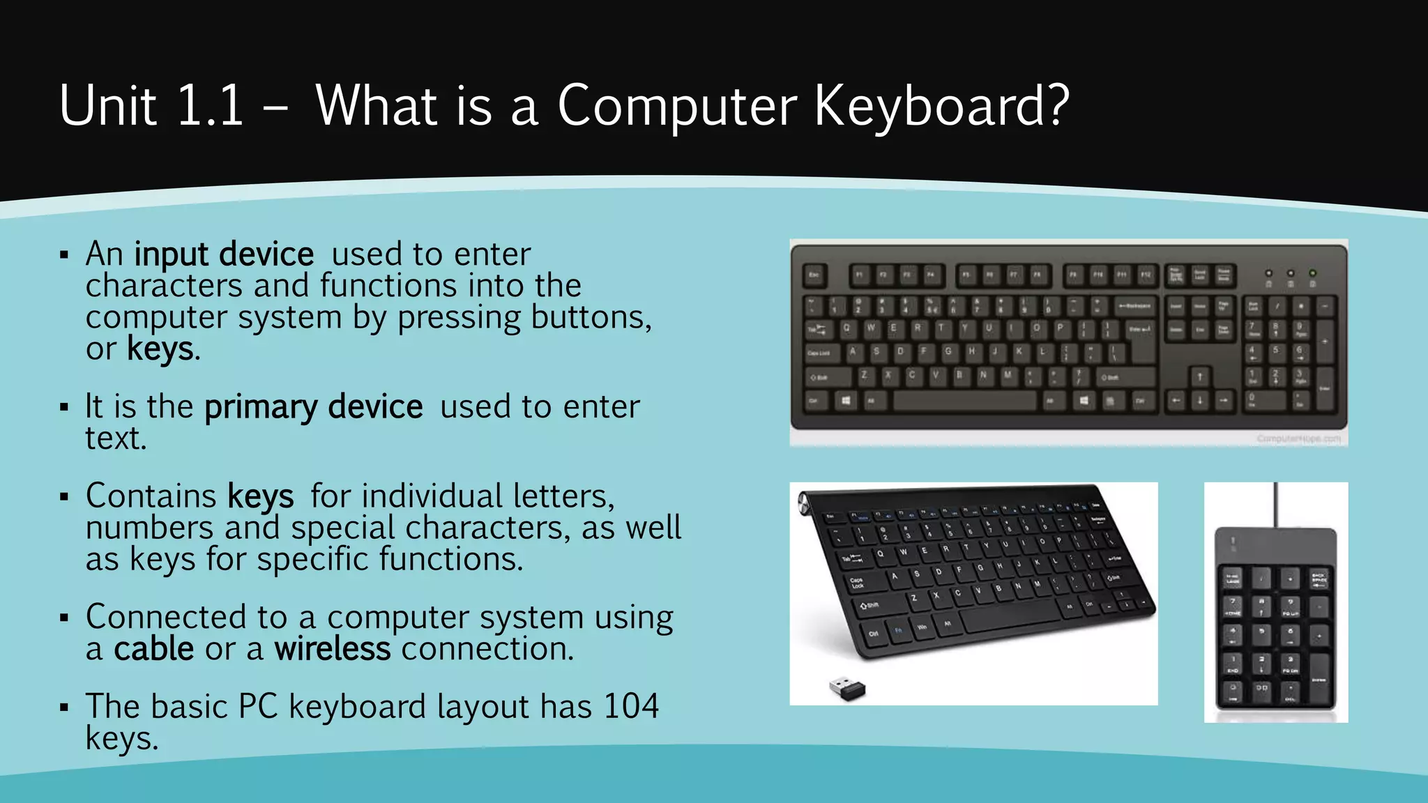 What is a Keyboard | PPTX