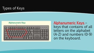 What is a Keyboard | PPTX