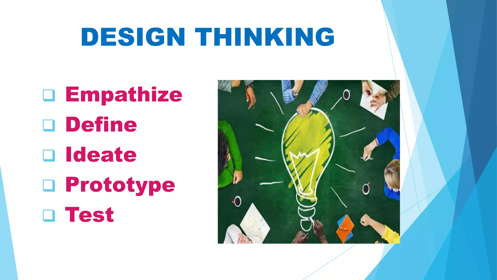 Basic entrepreneurship & design thinking | PPTX