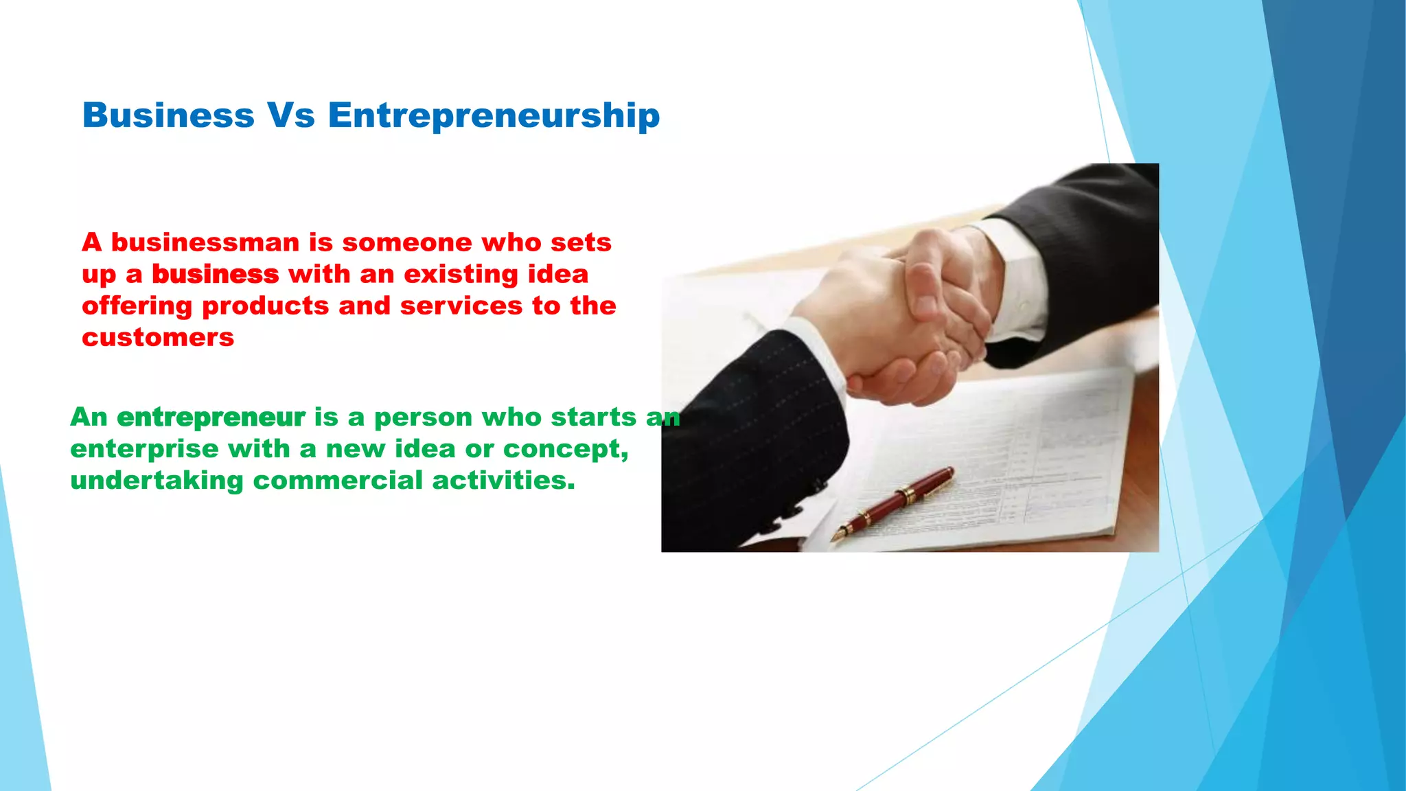 Basic entrepreneurship & design thinking | PPTX